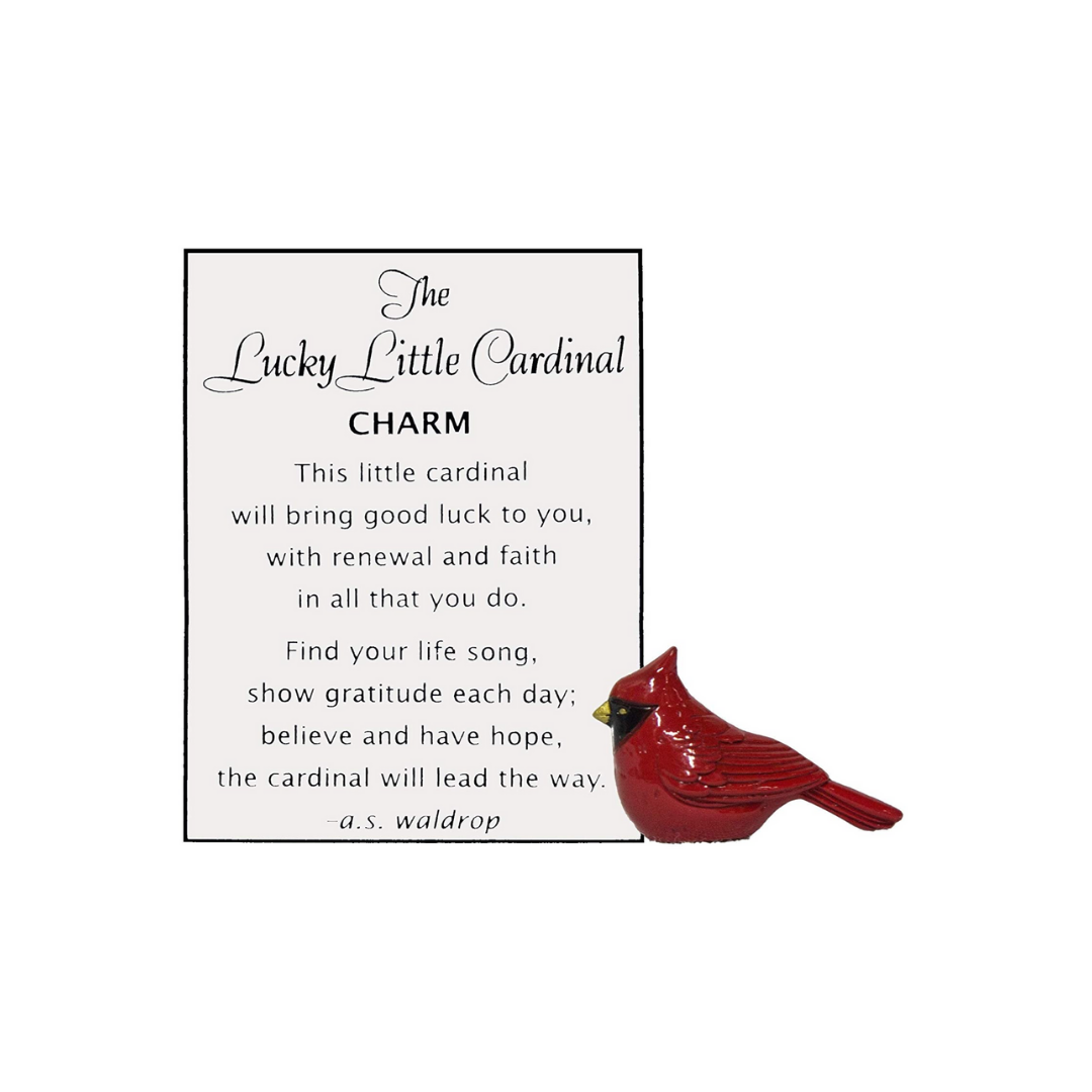 Lucky Little Cardinal Pocket Token | Bing's Des Moines